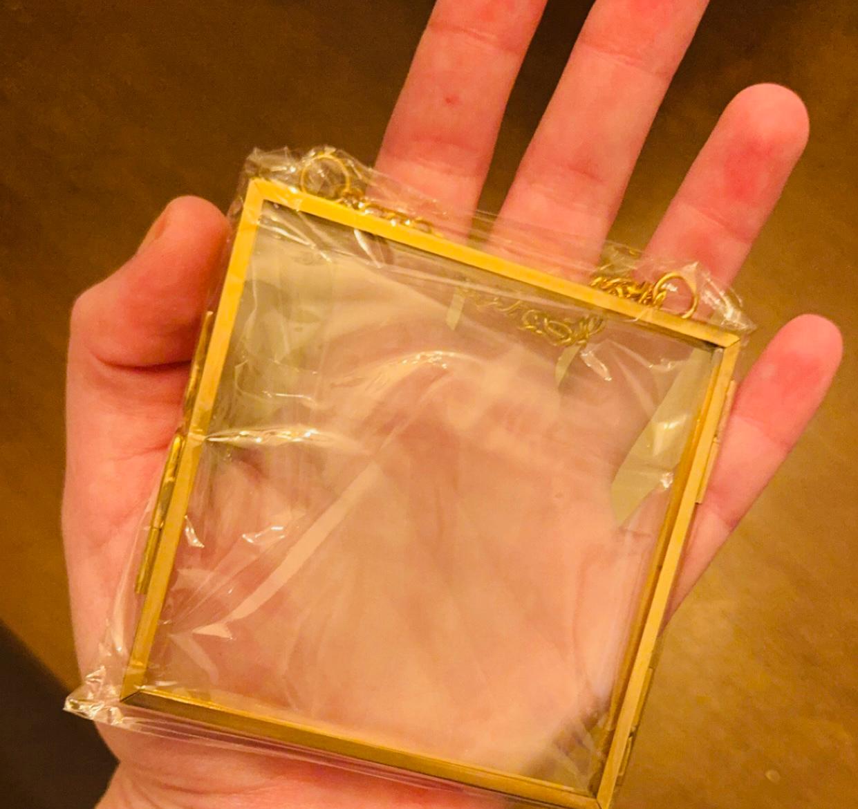 Customizable Pressed Flower Gold Glass Frames Many Options Available ...