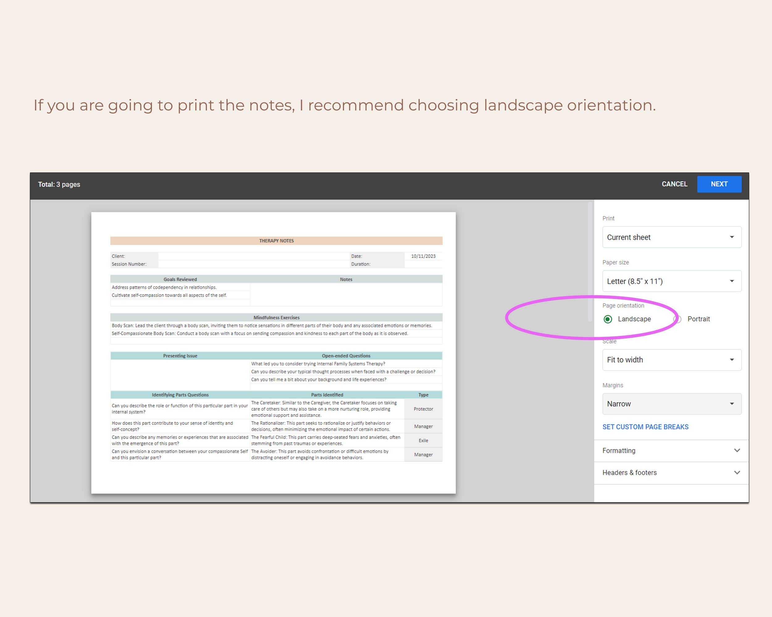 Internal Family Systems Therapy Notes, IFS Therapy, IFS Psychotherapy ...