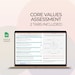 Core Values Assessment, Personal Values, Core Values Quiz, Core Values ...