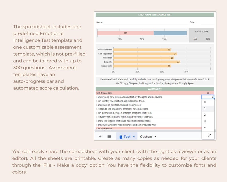Emotional Intelligence Test, Emotional Intelligence Assessment ...