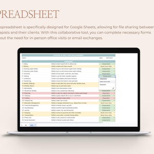 Activities of Daily Living Assessment Checklist ADL Evaluation Tool ...
