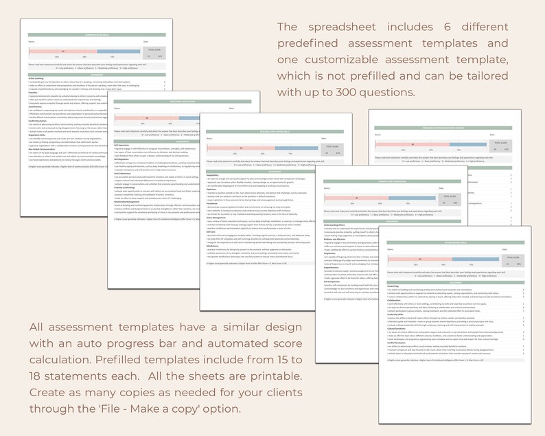 Social Skills Assessment, Social Skills Worksheet, Communication Skills ...