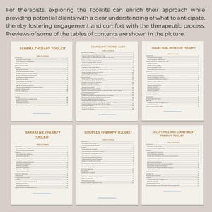 Psychotherapy, Therapy Tools Bundle, Therapy Guides, Therapy Questions ...