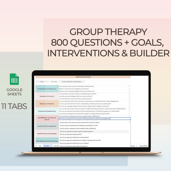 Group Process Questions - Etsy