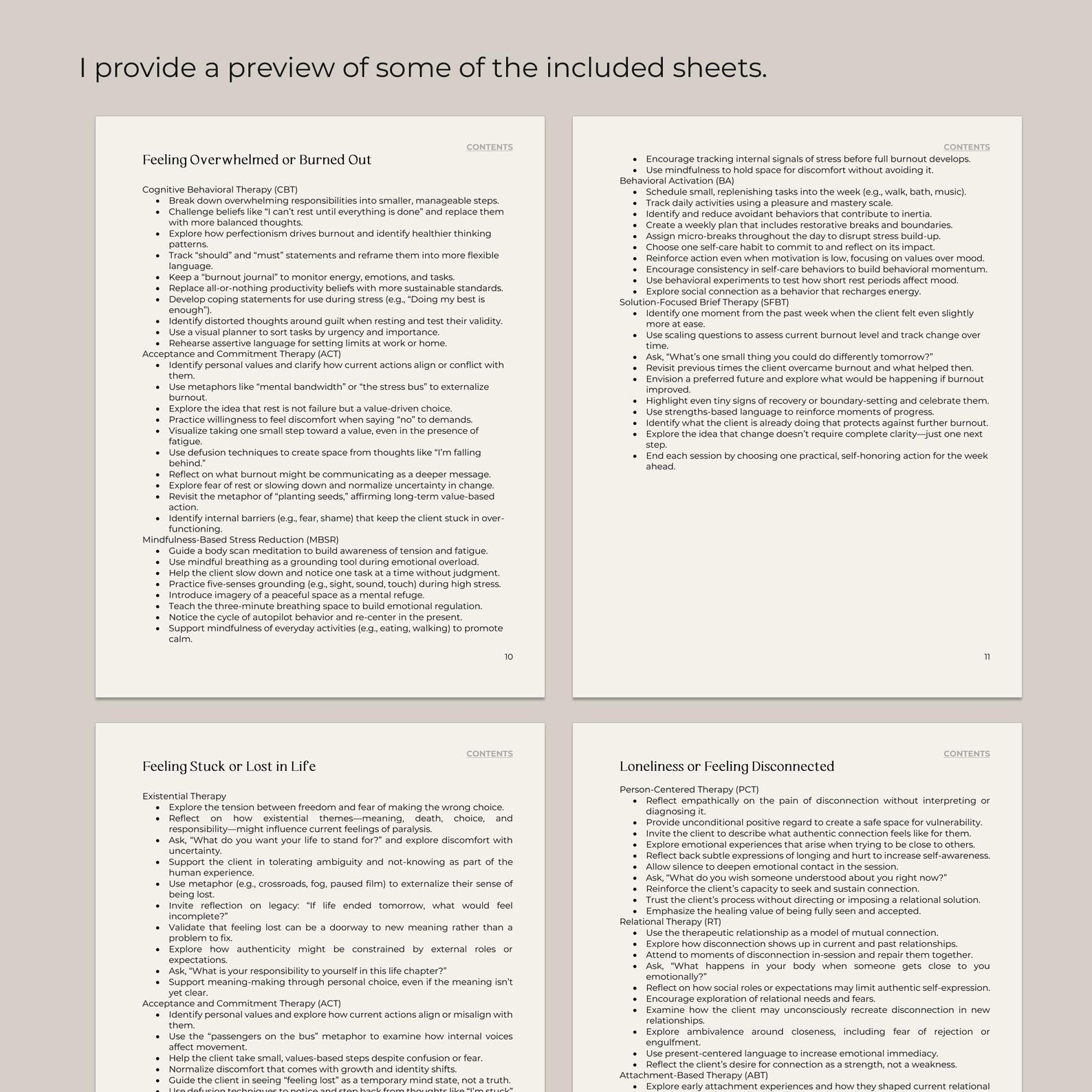 Therapy Interventions, Counseling Guide, Therapy Approaches, Therapy ...