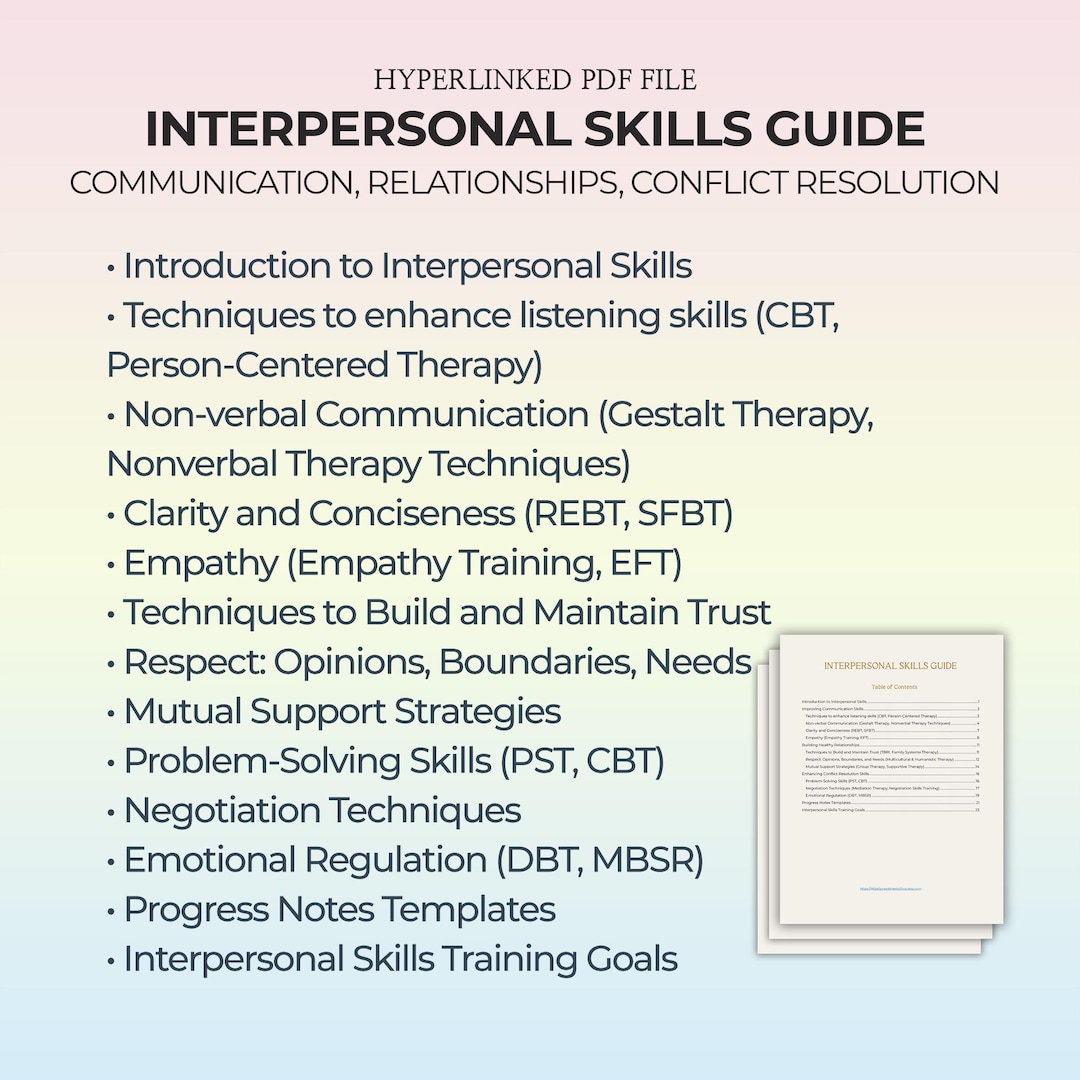Interpersonal Skills, Interpersonal Abilities, Define Interpersonal ...