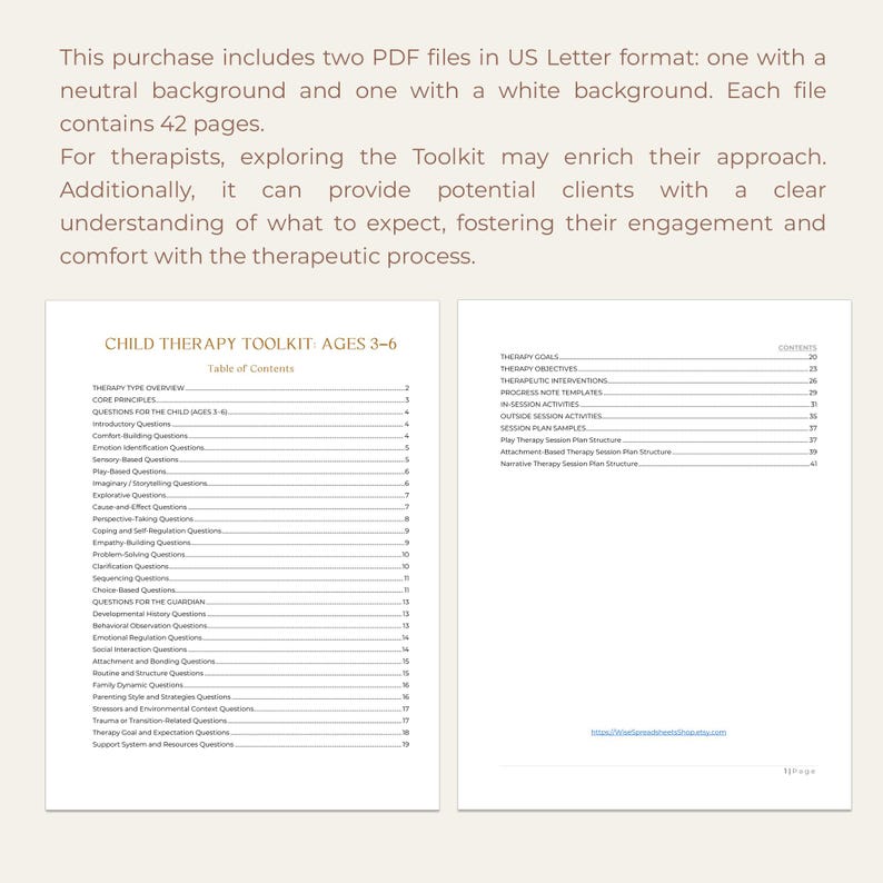 Child Therapy Toolkit for Early Emotional Skills Development Preschool ...