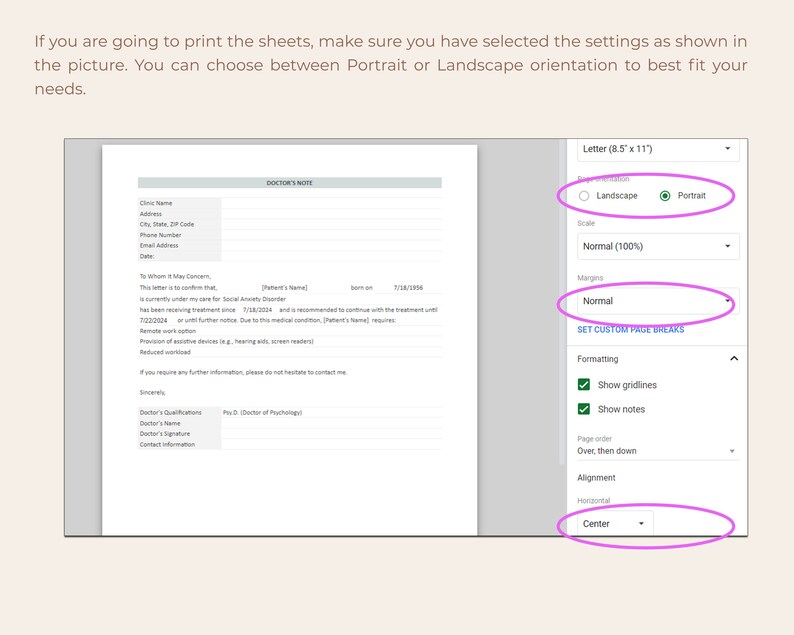 Doctor's Note Template, Doctors Note Generator, Printable Doctors Note ...