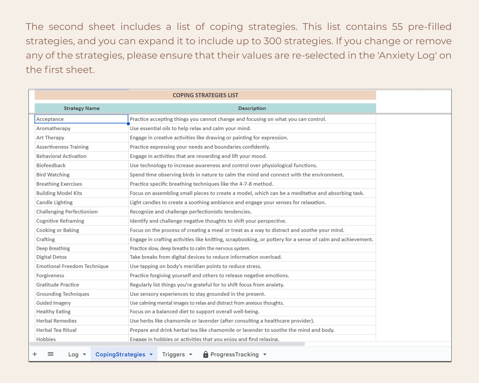 Anxiety Worksheets,anxiety Tracker, CBT Anxiety Sheets, Therapist Aid ...