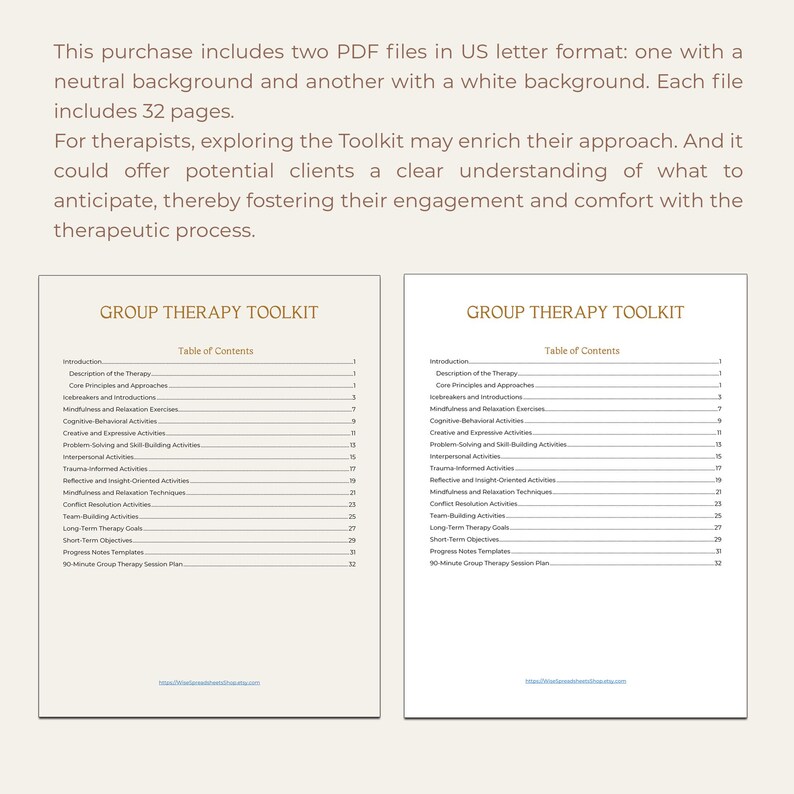 Group Therapy Activities, Group Therapy Questions, Group Therapy Guide ...