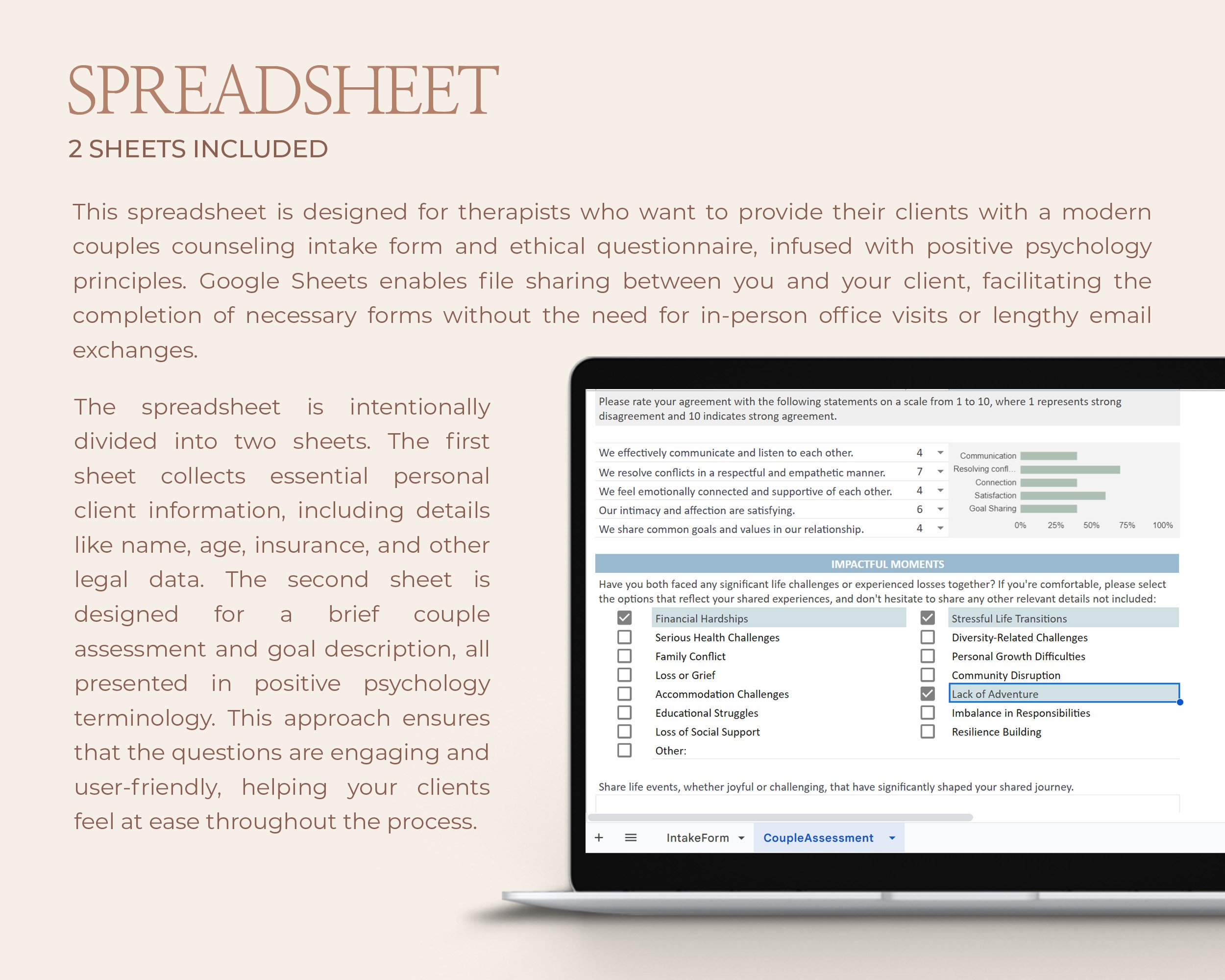 Couples Counseling Intake Form, Couples Therapy, Relationship Help ...