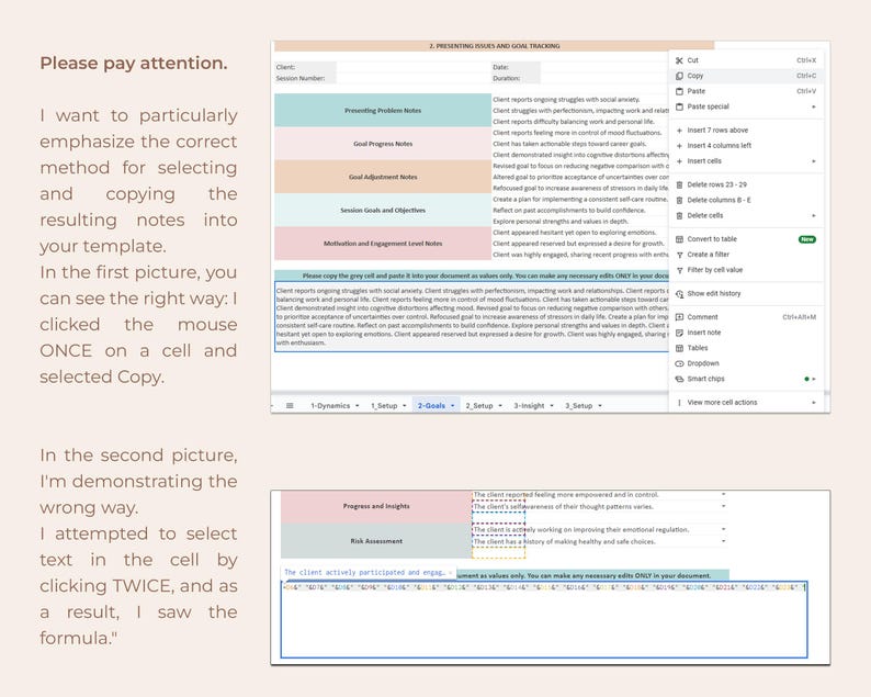 Family Therapy Progress Notes Template Clinical Phrases Builder Case ...