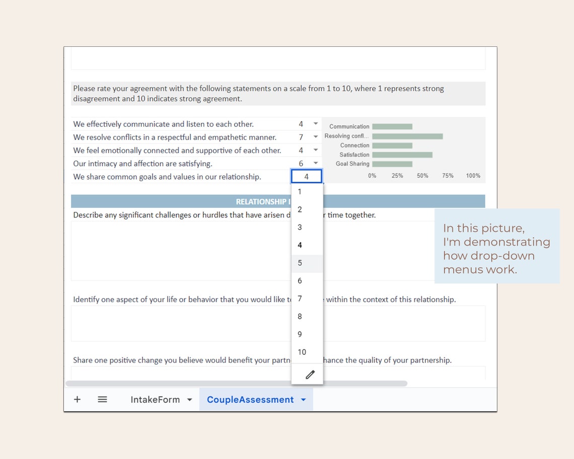 Marriage Counseling Forms, Couples Therapy Intake Form, Couples ...