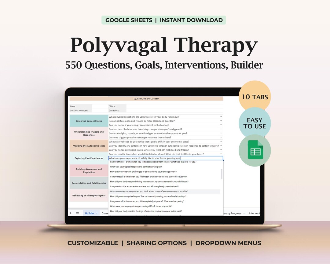 Polyvagal Therapy Questions Goals Interventions Nervous System ...