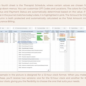 Therapy Caseload Planner, Psychology Planner, Therapy Template ...