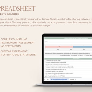 Couples Therapy Intake Questions Form for Counseling Sessions ...