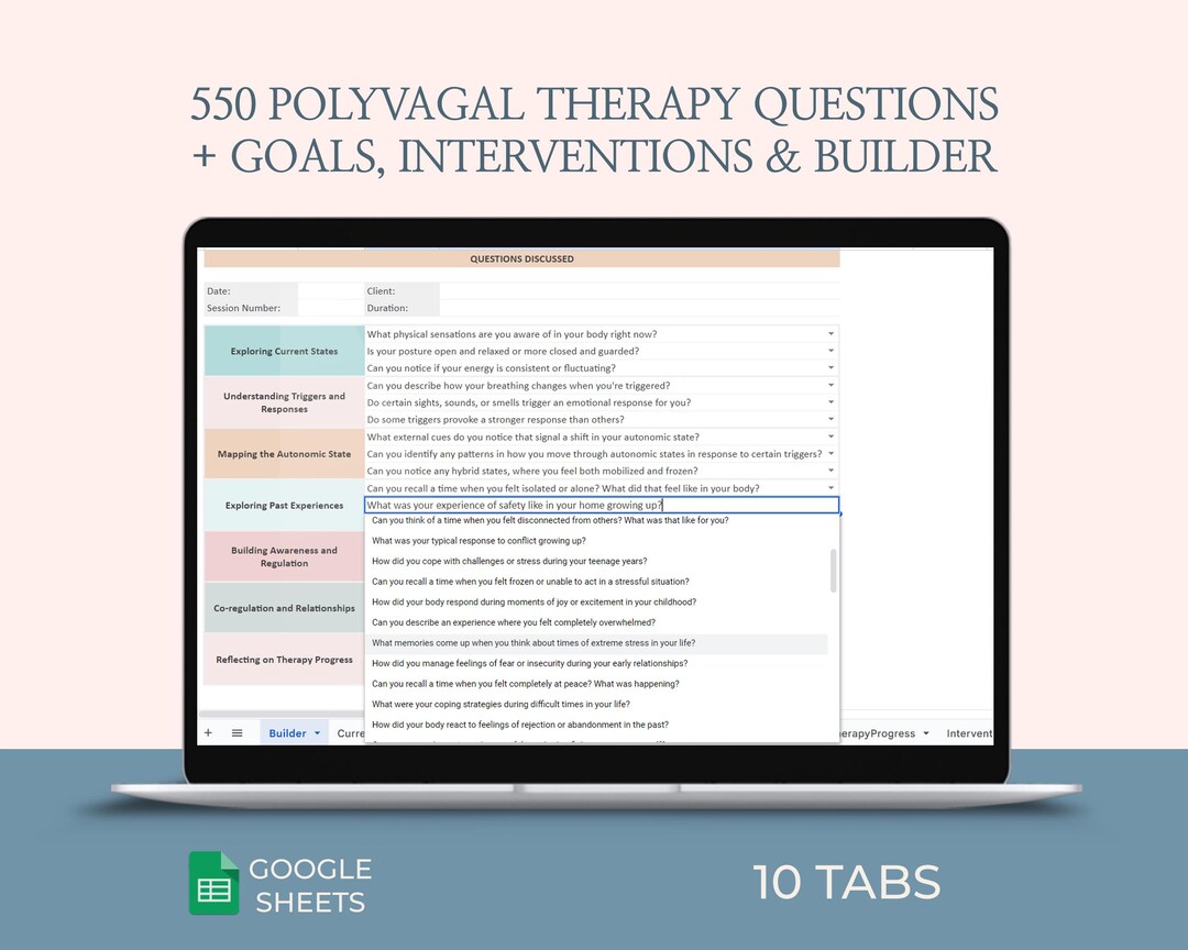 Polyvagal Therapy Interventions Questions Informed Counseling Approach ...