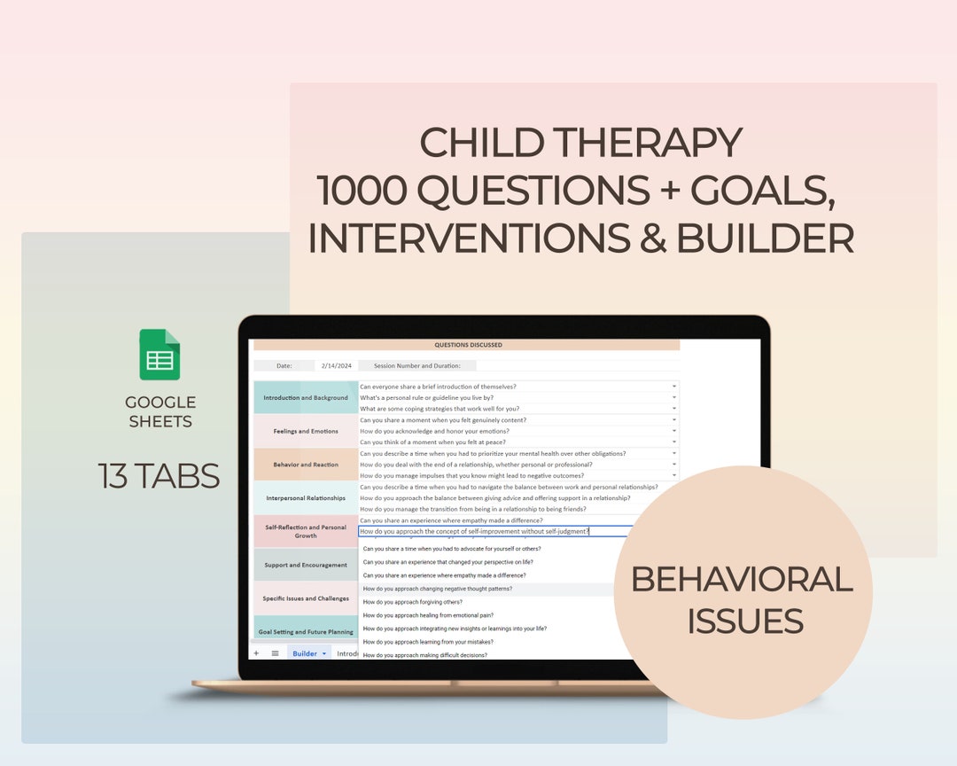 Child Therapy Interventions Goals ADHD ODD Conduct Disorder Counseling ...