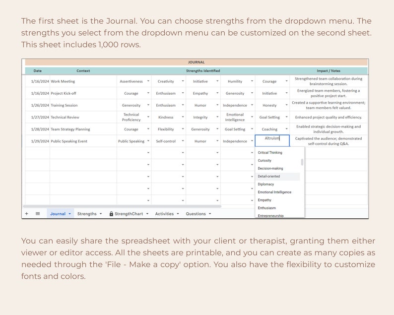 Strengths Based Therapy, Strengths Worksheets, Strength Based Therapy Techniques, Identifying ...