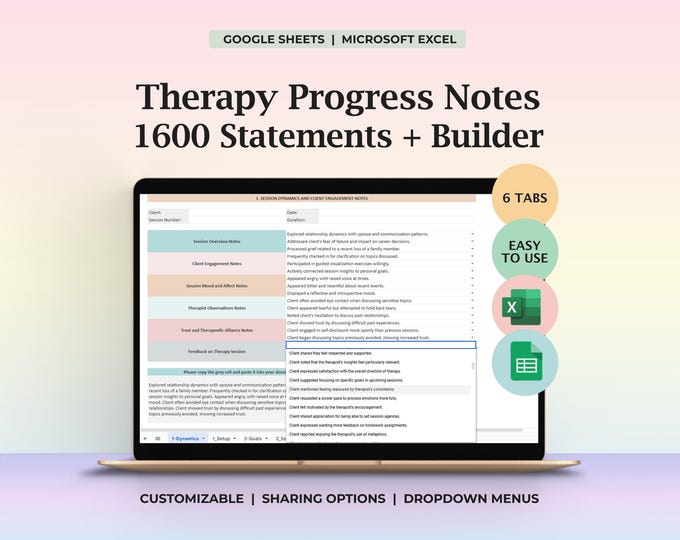 Sticky Tab Progress Planner - Etsy