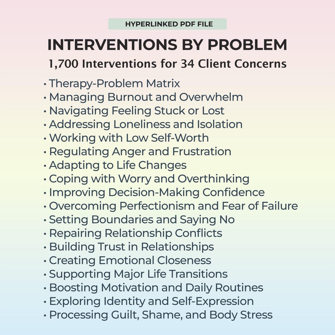 Therapy Interventions, Counseling Guide, Therapy Approaches, Therapy ...