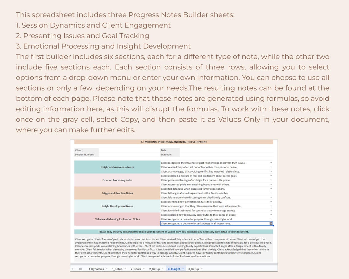Clinical Phrases, Progress Notes Cheet Sheet, Therapy Aide, Progression ...