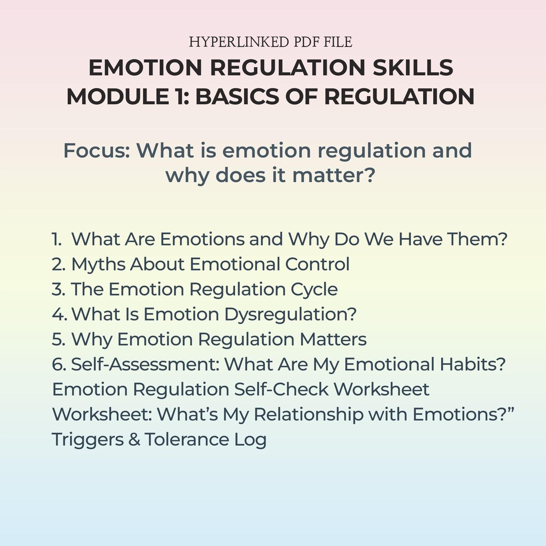Emotion Worksheet for Therapy and Mental Health Support Self-awareness ...