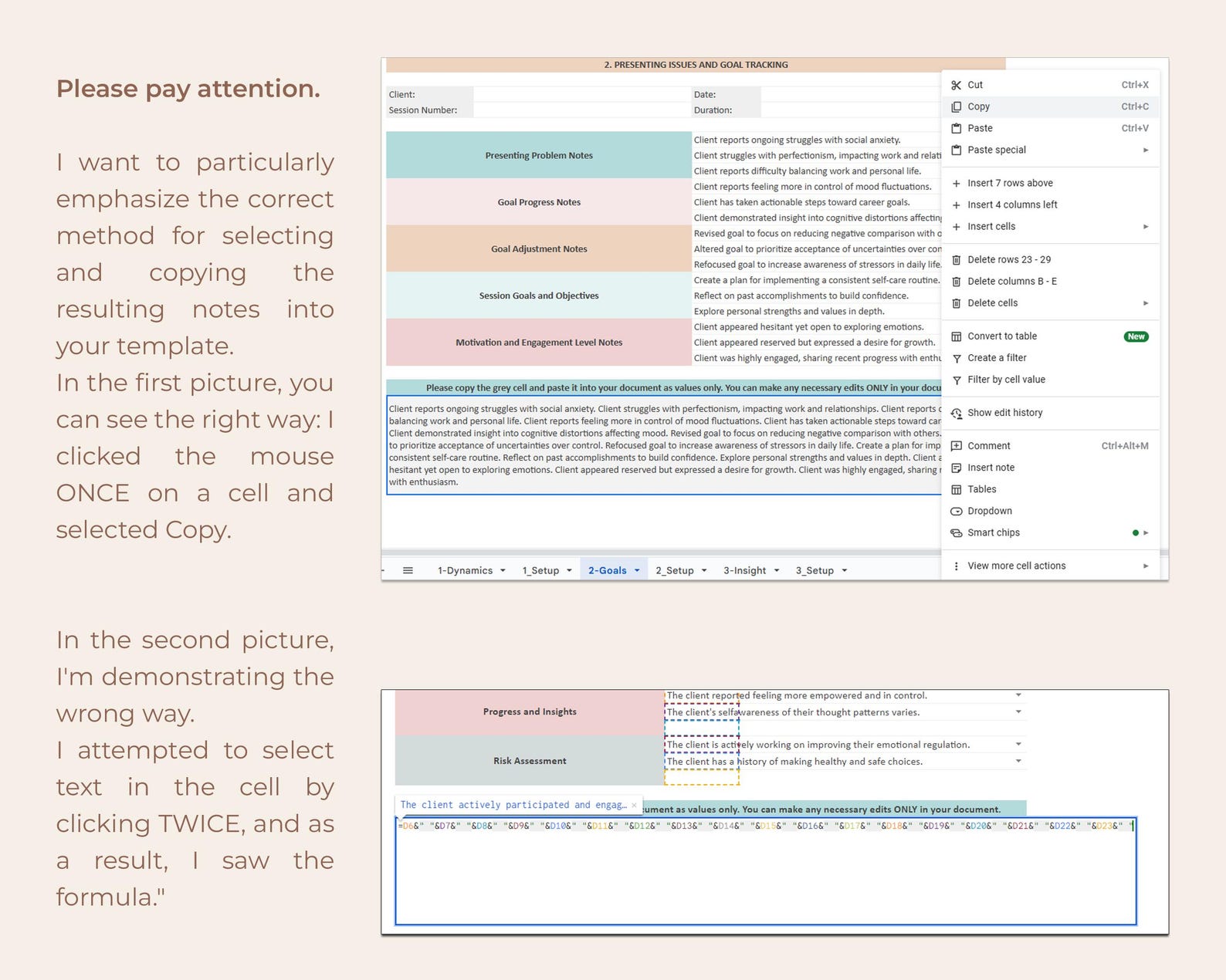Clinical Phrases, Progress Notes Cheet Sheet, Therapy Aide, Progression ...