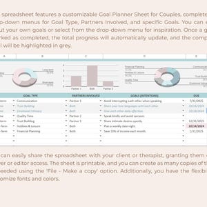 Couples Goal Setting, Relationship Goals, Shared Goals Planner, Couples ...