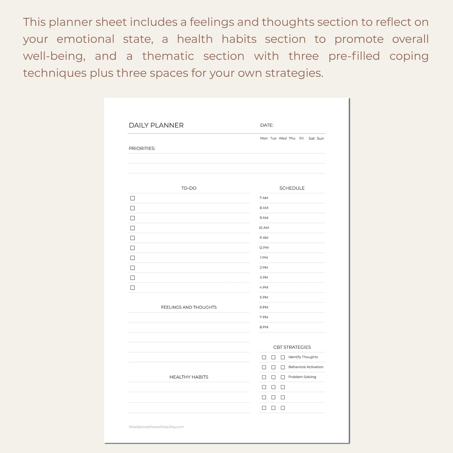CBT Worksheet, CBT Techniques, Cbt Strategies, Cbt Sheet, CBT Therapy ...