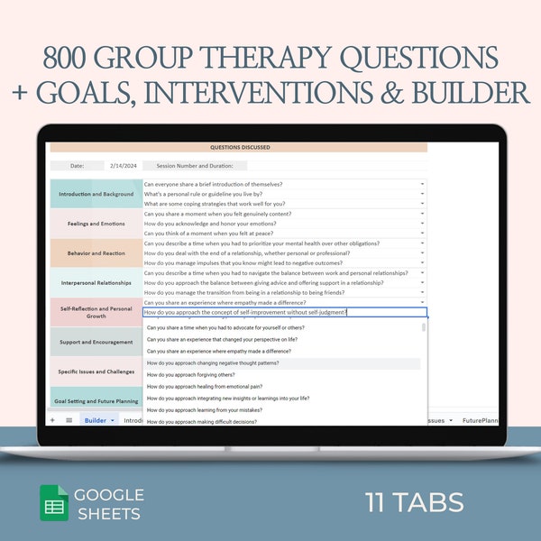 Group Process Questions - Etsy