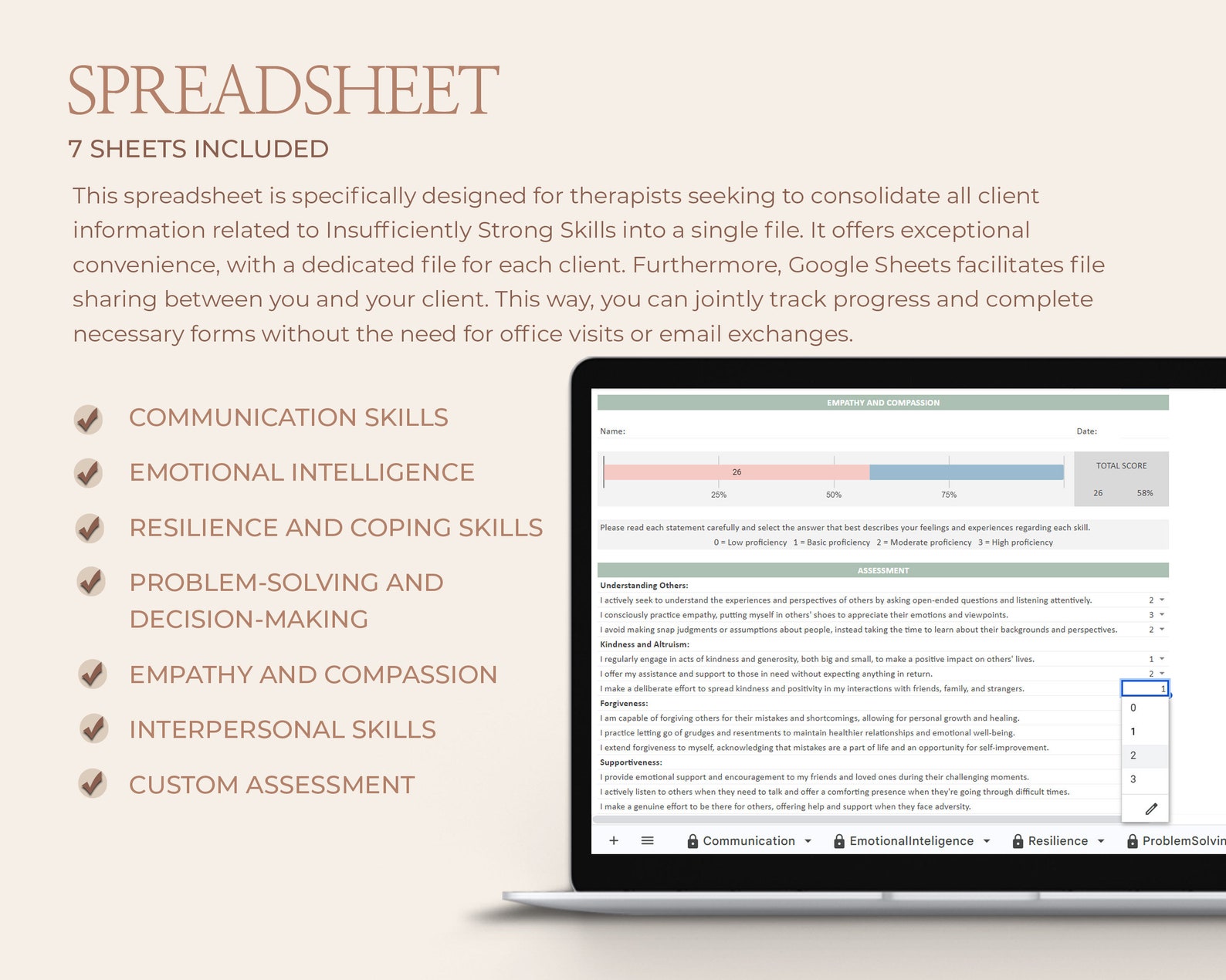 Social Skills Assessment, Social Skills Worksheet, Communication Skills ...