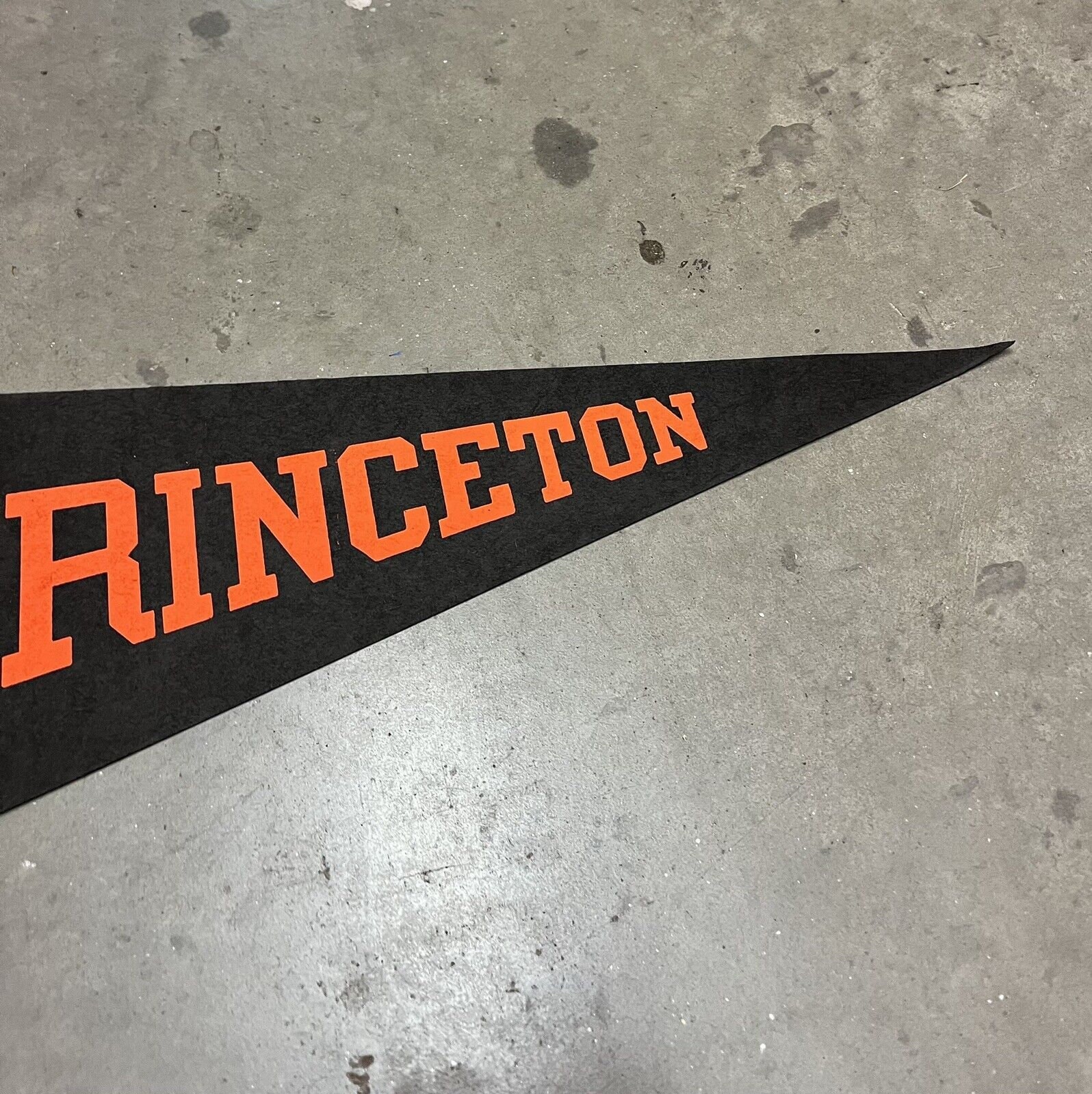 Princeton Tiger Vintage Pennant Princeton University Black - Etsy
