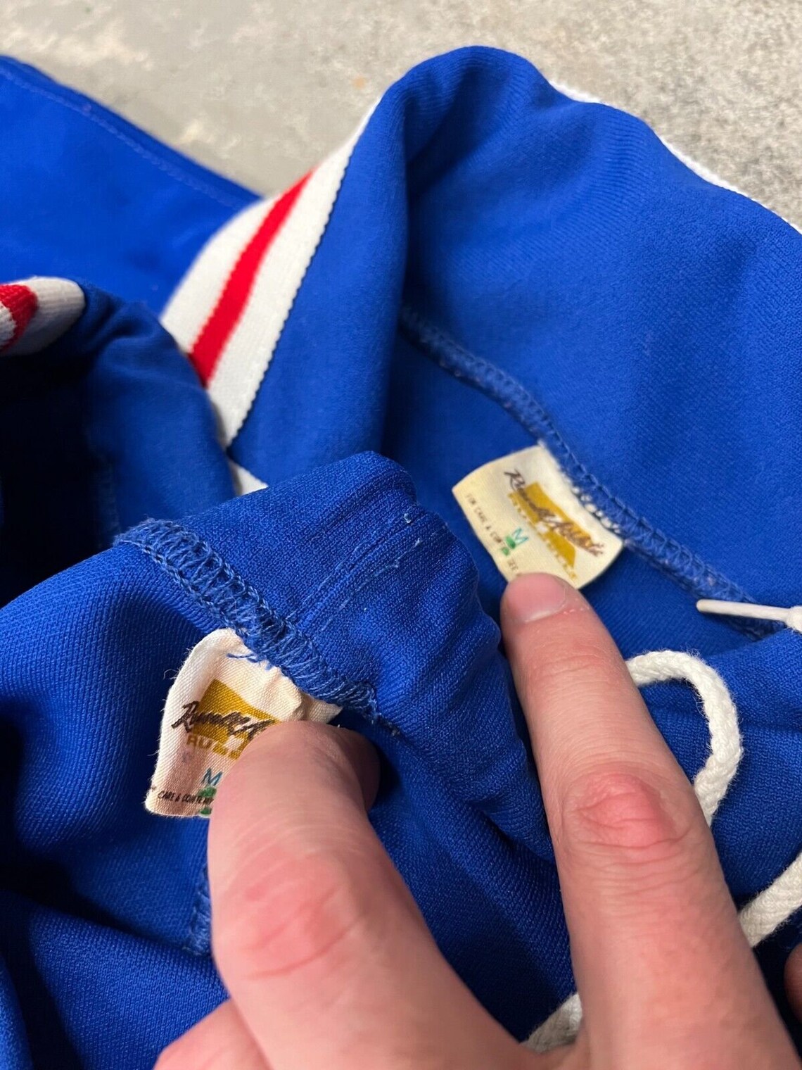 Russell Athletic Vintage 70s Basketball Warm up Suit Size Medium ...