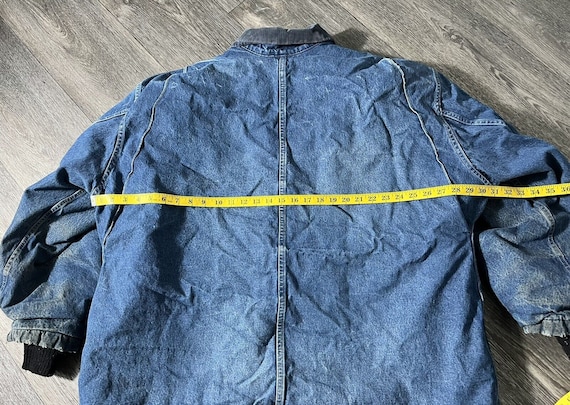 VTG Dickies Denim Chore Blanket Lined Barn Work Jacke… - Gem