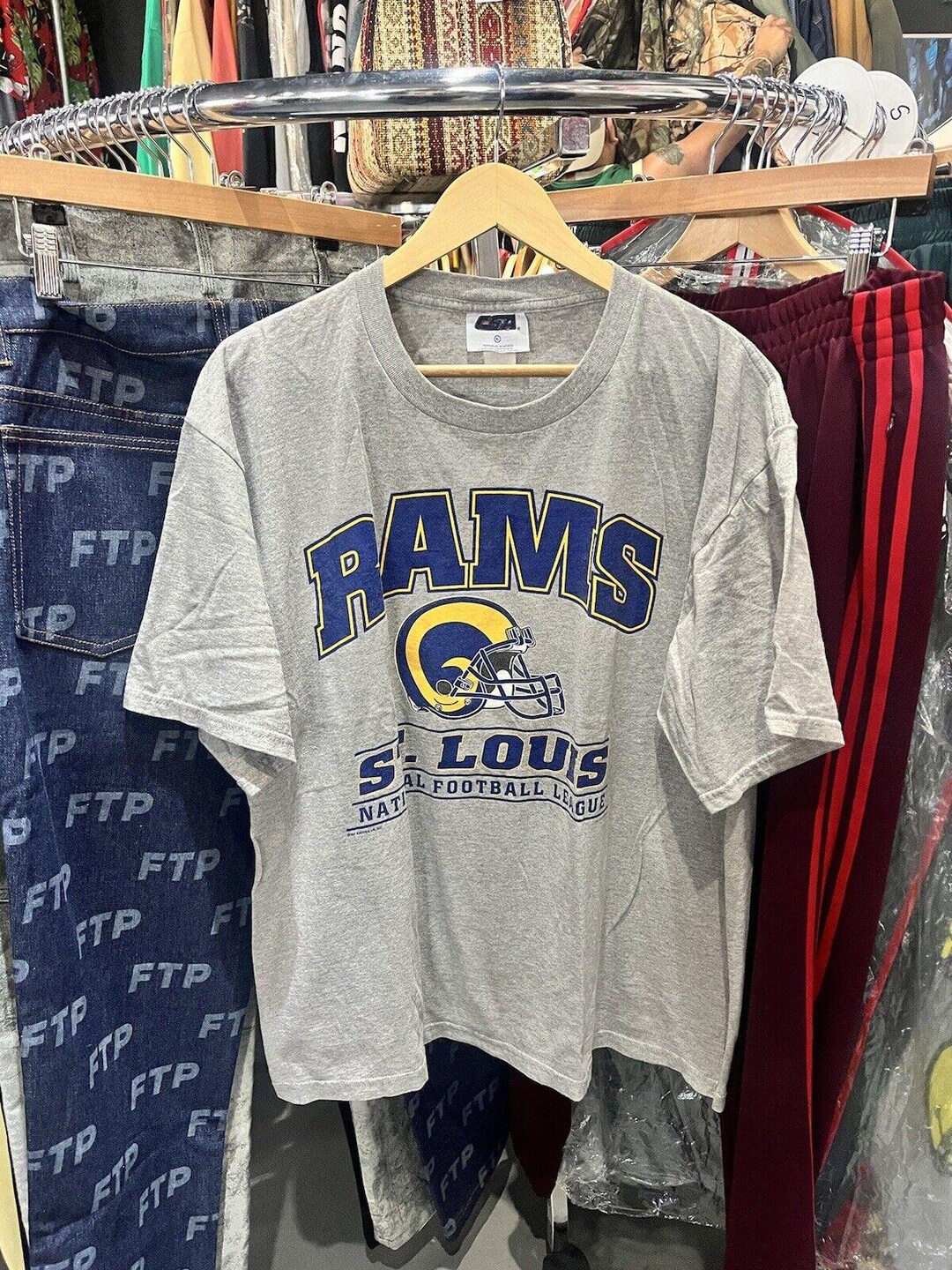 Vintage 2000 St. Louis Rams Football NFL Graphic T Shirt Size XL - Etsy