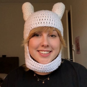 Crochet Finn Hat (adventure Time) - Etsy