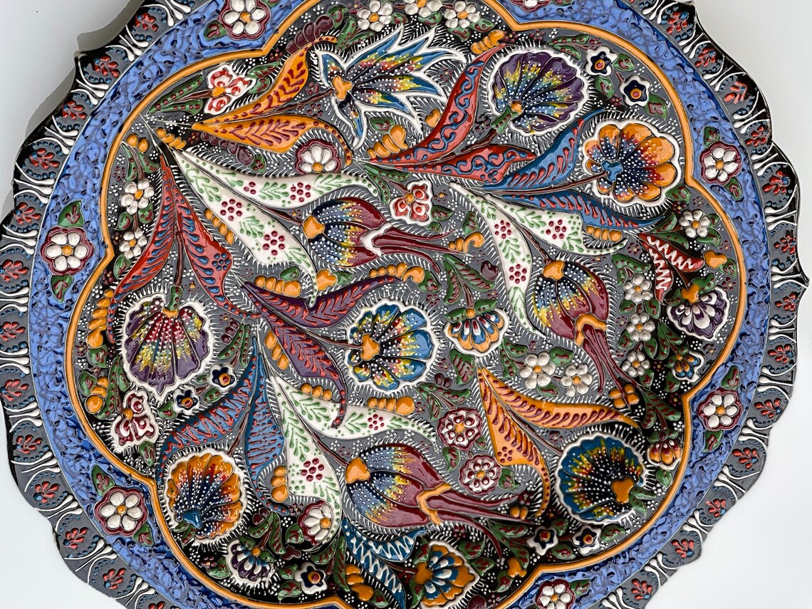 Handmade Ceramic Plate: Traditional Craftsmanship, Contemporary Design ...
