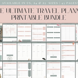 Printable London Travel Itinerary London Travel Planner Printable ...