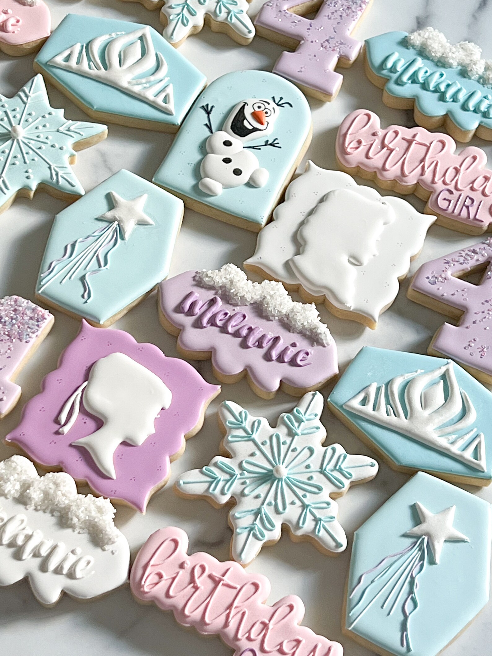 Frozen Themed Cookies - Etsy