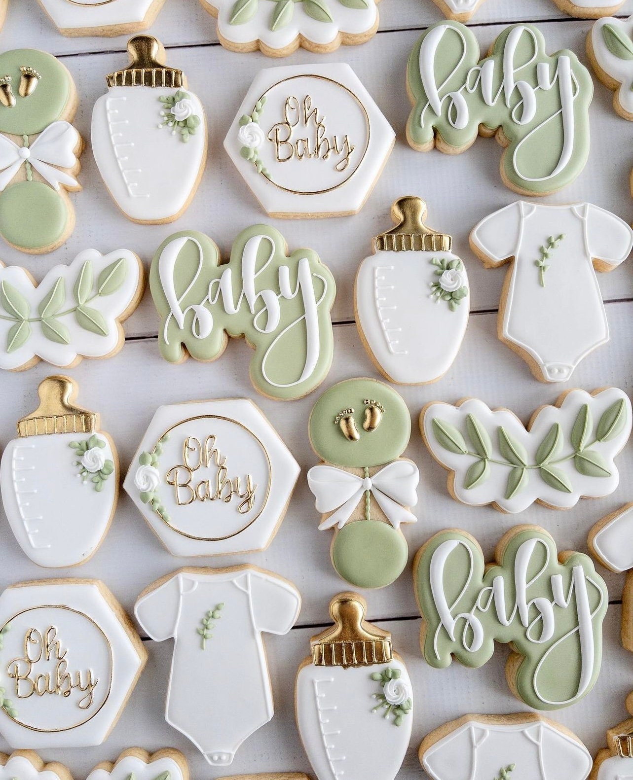 Baby Shower Custom Cookies-any Theme - Etsy