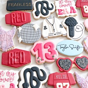 Taylor Swift Inspired Cookies - Etsy