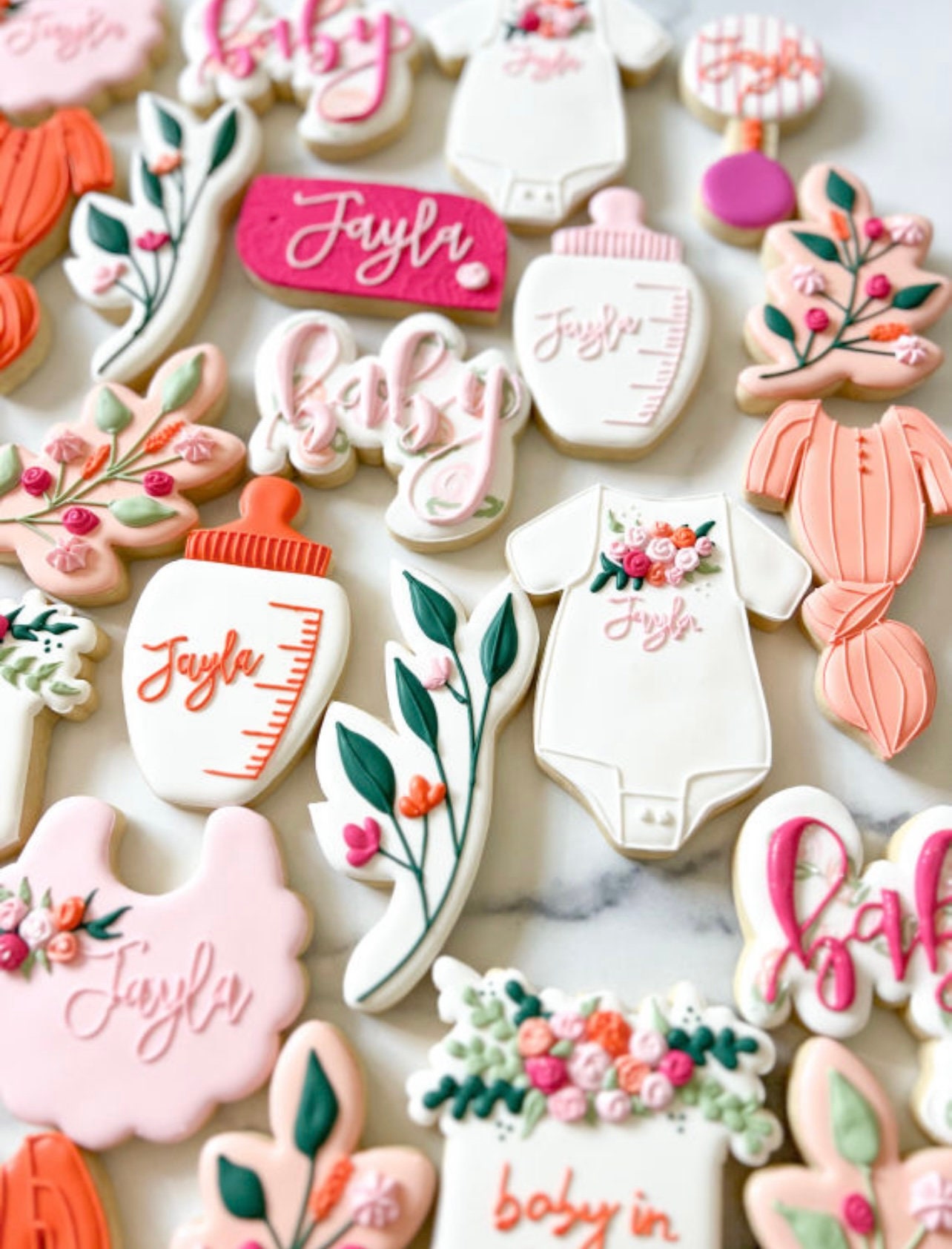 Baby Shower Custom Cookies-any Theme - Etsy