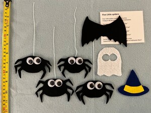 Halloween Story Time Felt Set Felt Story Brown Owl Circle - Etsy Canada