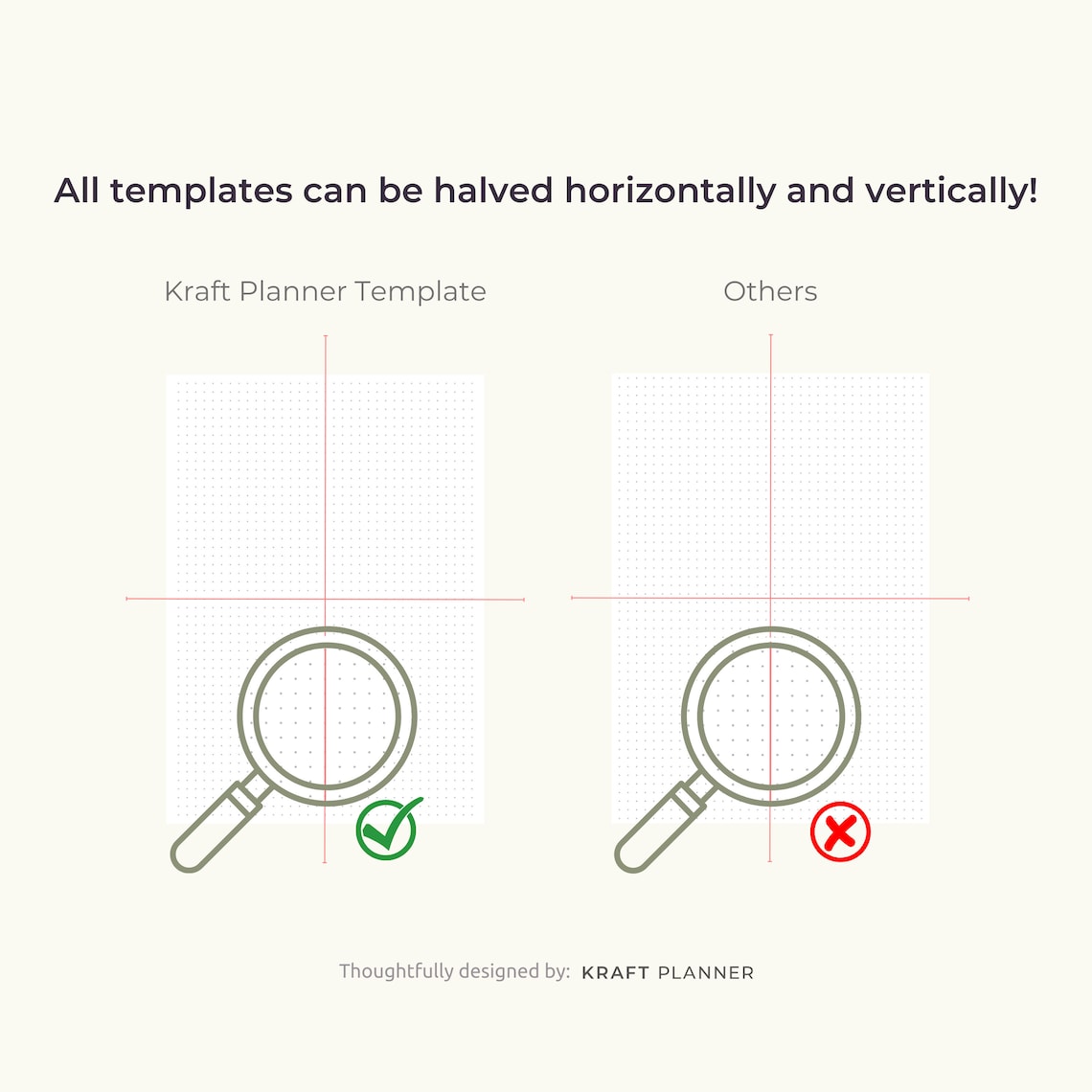 Printable Dot Grid Paper Bullet Journal Paper A4, A5, Letter, Half ...