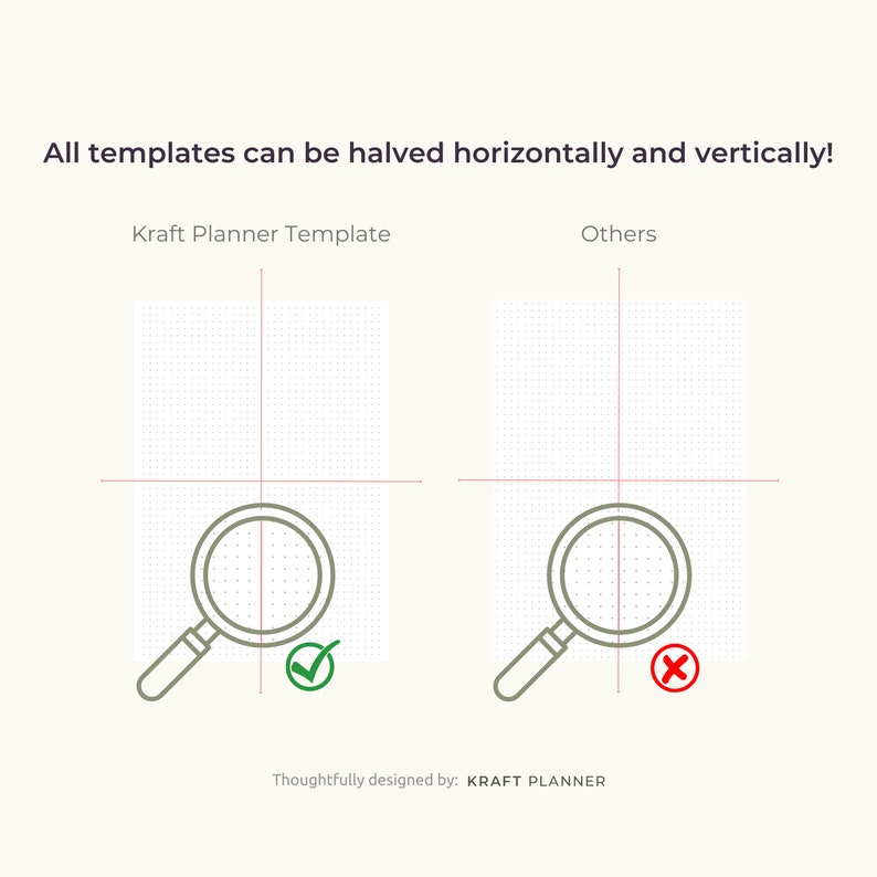 Printable Dot Grid Paper Bullet Journal Paper A4, A5, Letter, Half ...