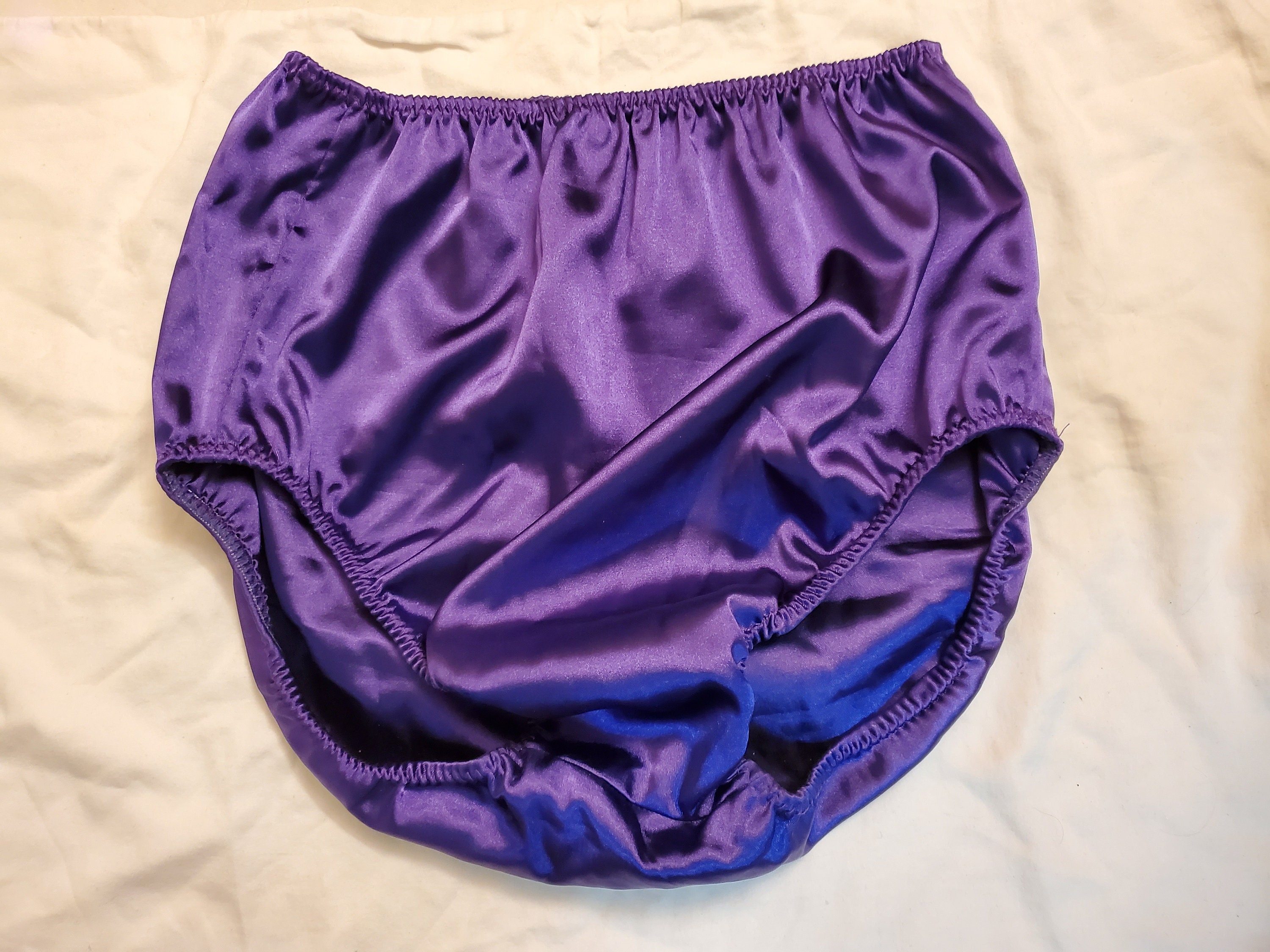 Men's Double Layered Satin High Waisted Brief Pantie - Etsy