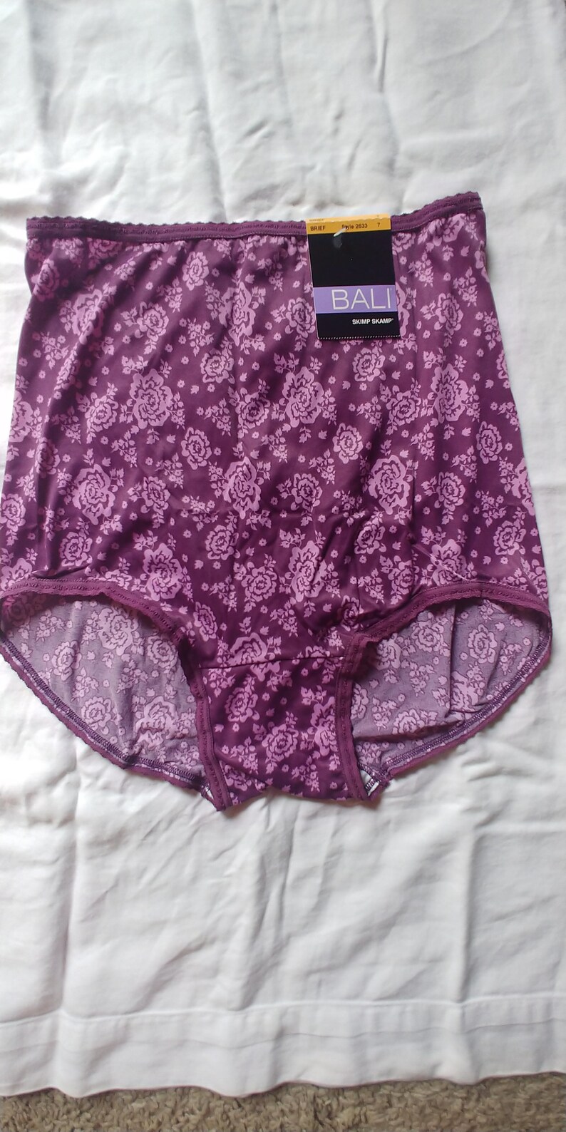 Vintage Women's Nylon Skimp Skamp Brief Panty - Large (7) - Vintage - Etsy