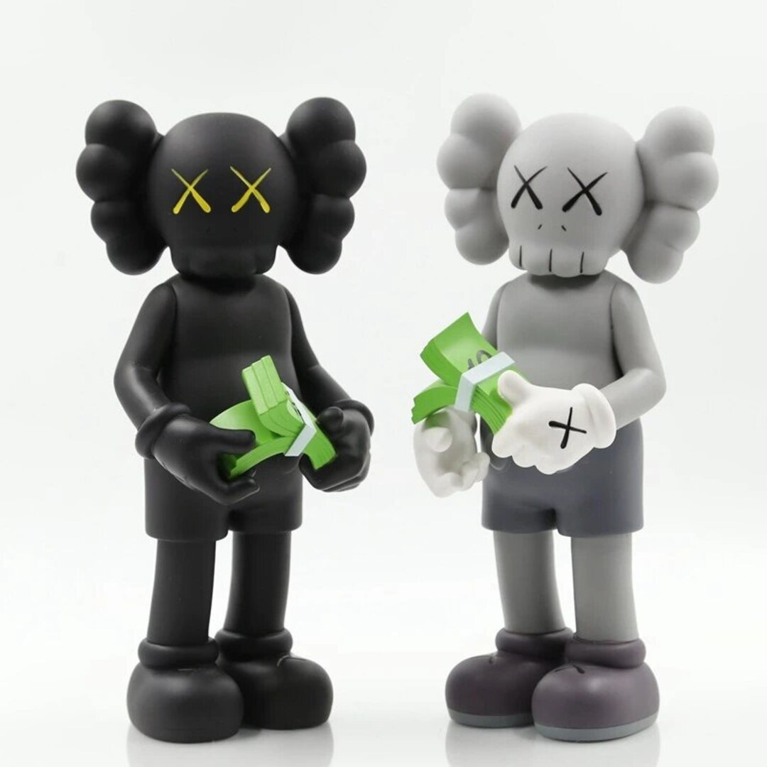 KAWS Money Flip Figures Cartoon 30cm Trendy Statue Gift - Etsy UK