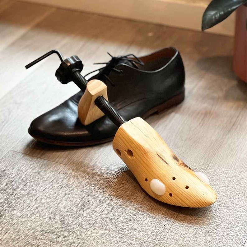 1 Pair Adjustable Shoe Stretcher Unisex Wood Shoe Stretch - Etsy